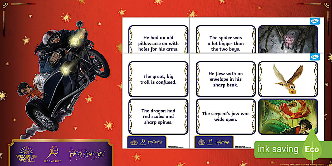 FREE! - Harry Potter Matching Activity | Wizarding World | Twinkl