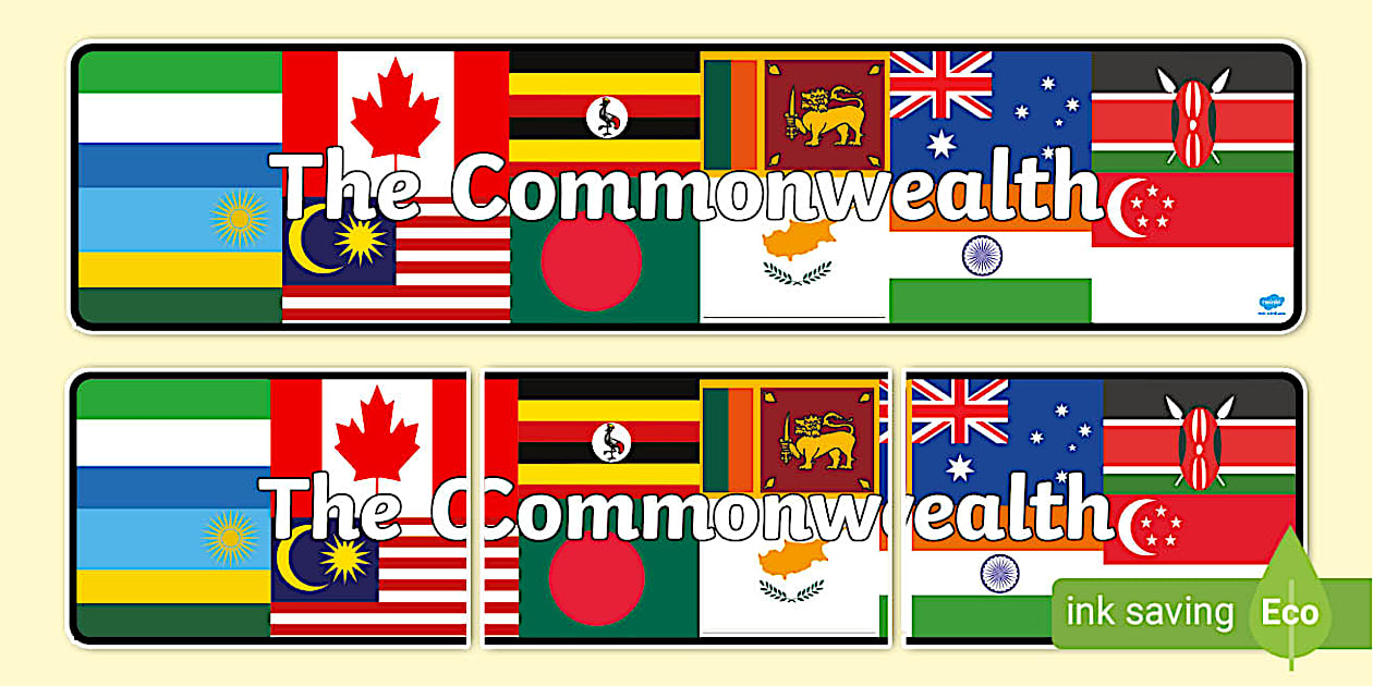 The Commonwealth Display Banner (teacher made) - Twinkl