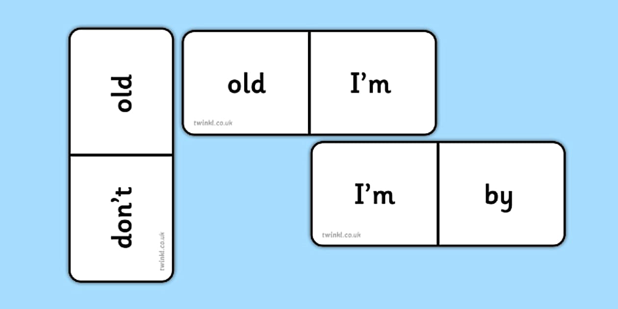 Phase 5 High Frequency Words Dominoes (teacher made)