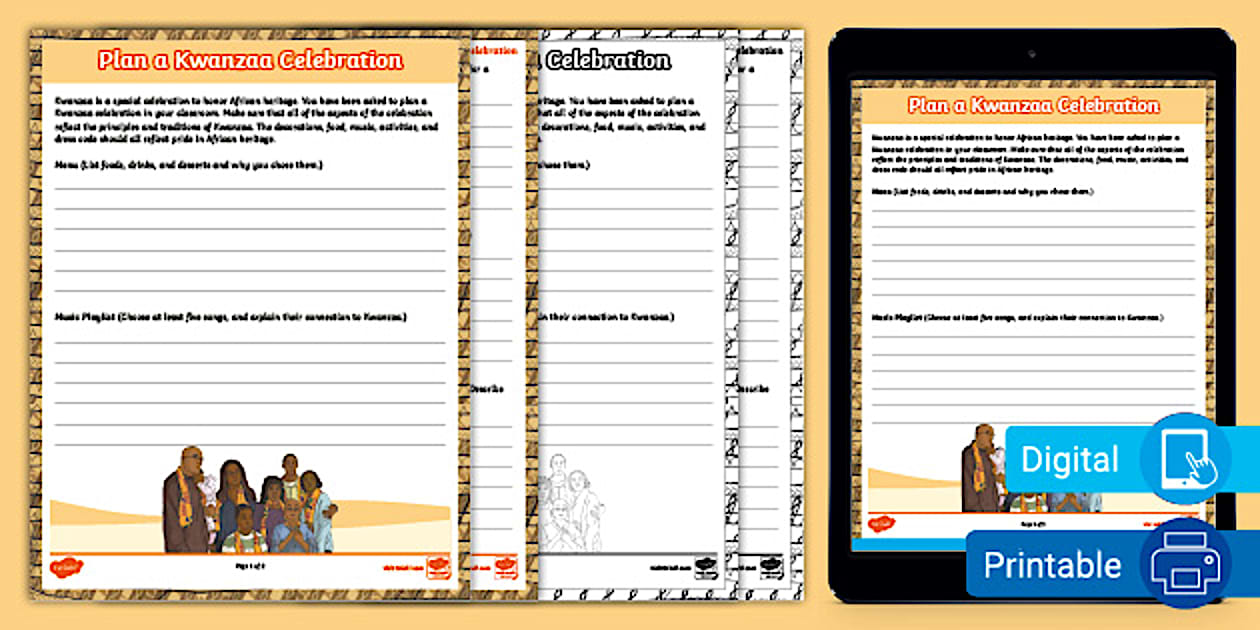 Plan a Kwanzaa Party | Kwanzaa Event | Twinkl USA - Twinkl
