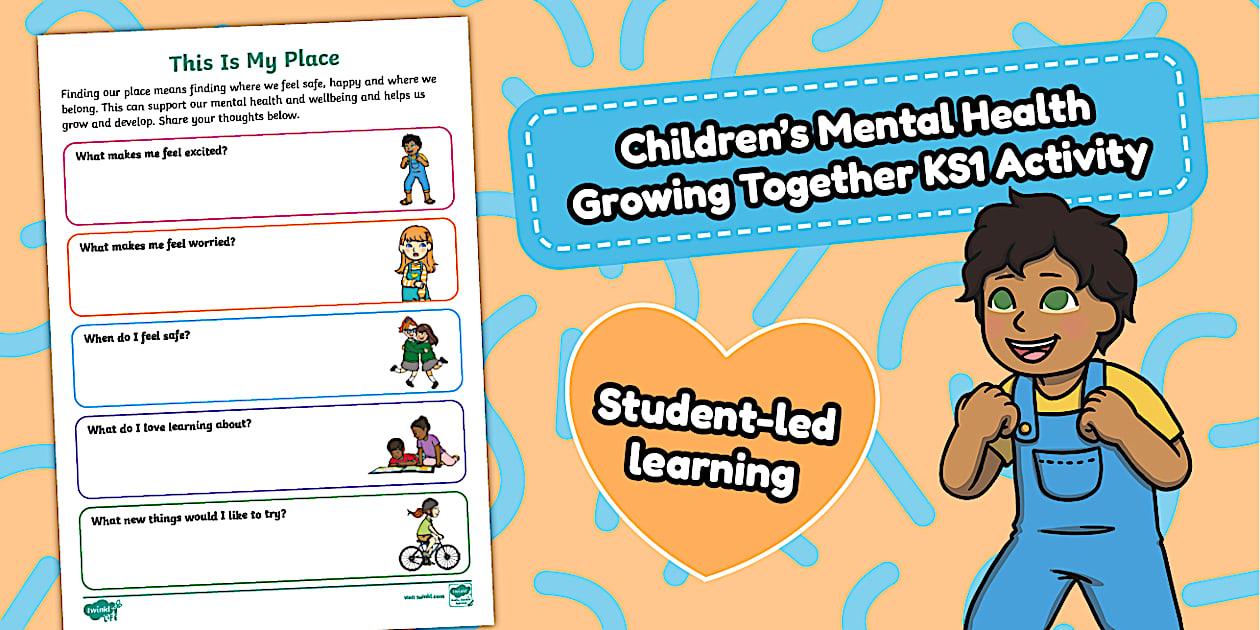 Children's Mental Health Week KS1 Thought Prompts