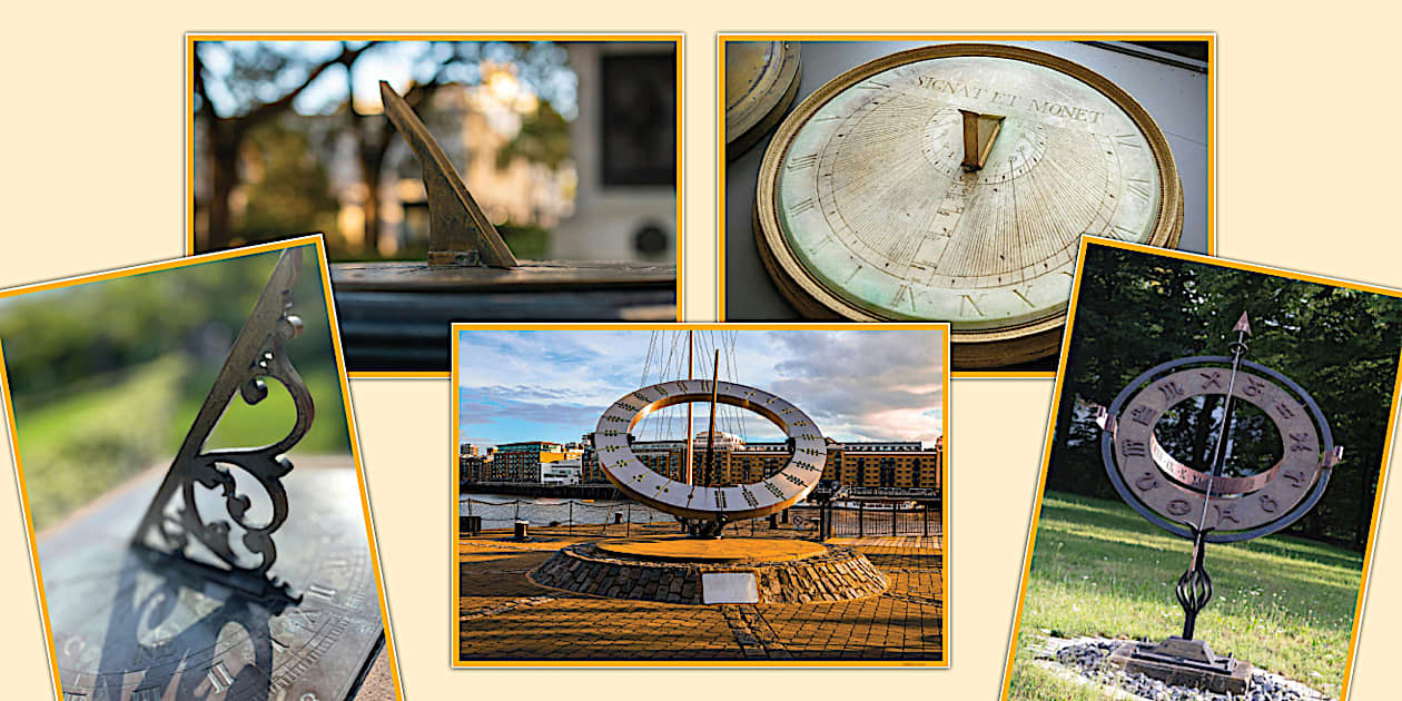 Sundial Display Photos (teacher made) - Twinkl