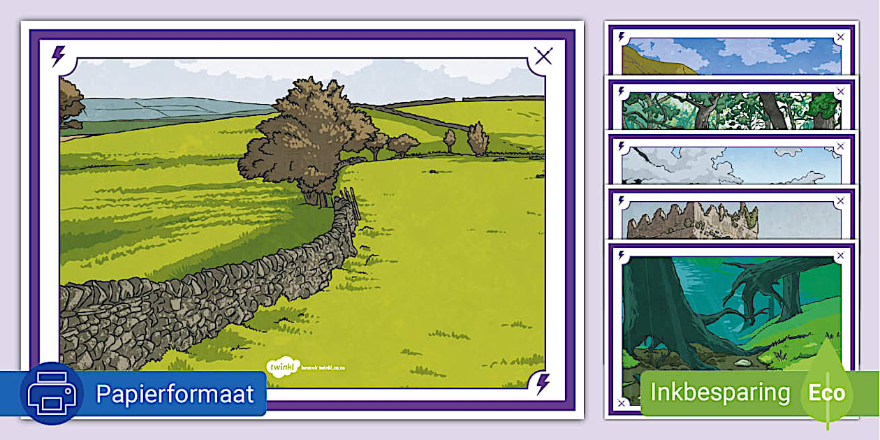 Skryf Mites en Legendes Plekke Plakkate (teacher made)