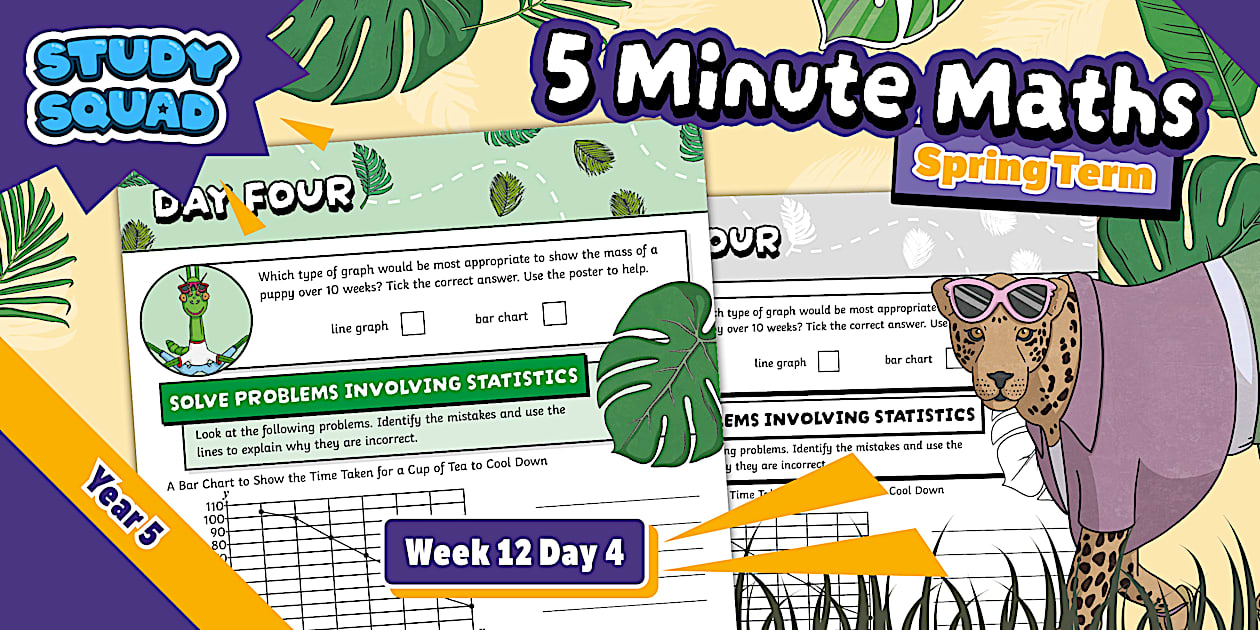👉 Study Squad 5 Minute Maths - Year 5 Spring - Week 12 Day 4