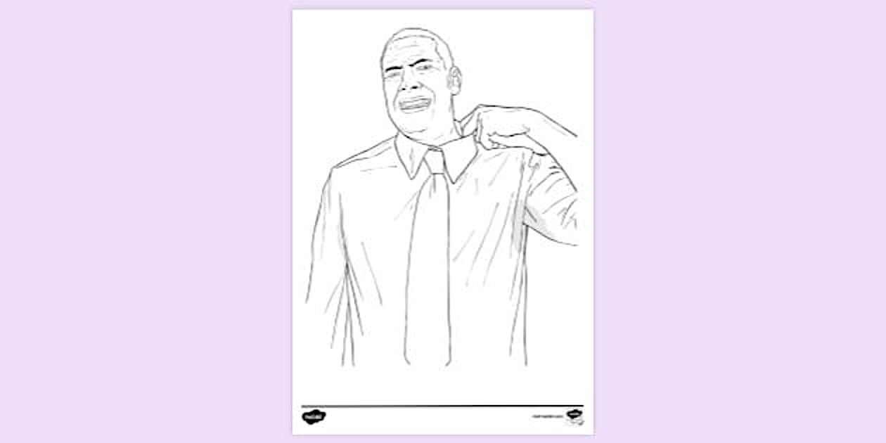 Man Too Hot Colouring Sheet | Colouring Sheets