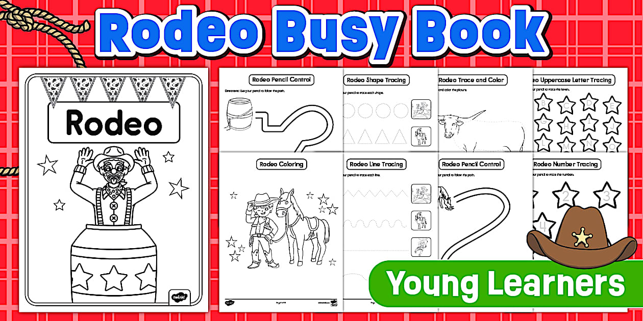 Rodeo Busy Book