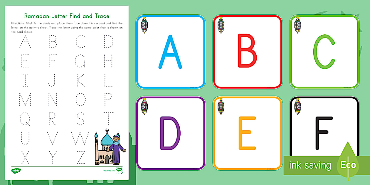 Engaging Ramadan Tracing Game for Kids | Twinkl USA