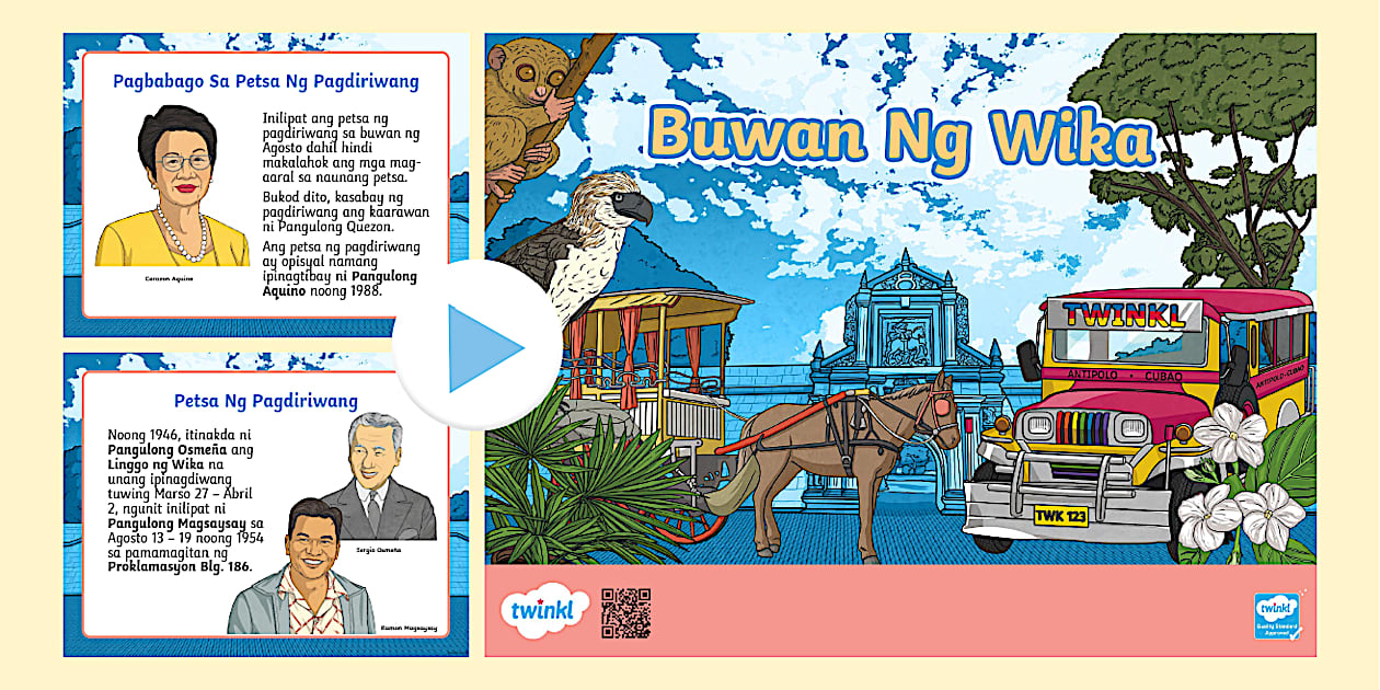 Buwan Ng Wika | Grades 2 - 6 | Twinkl PH