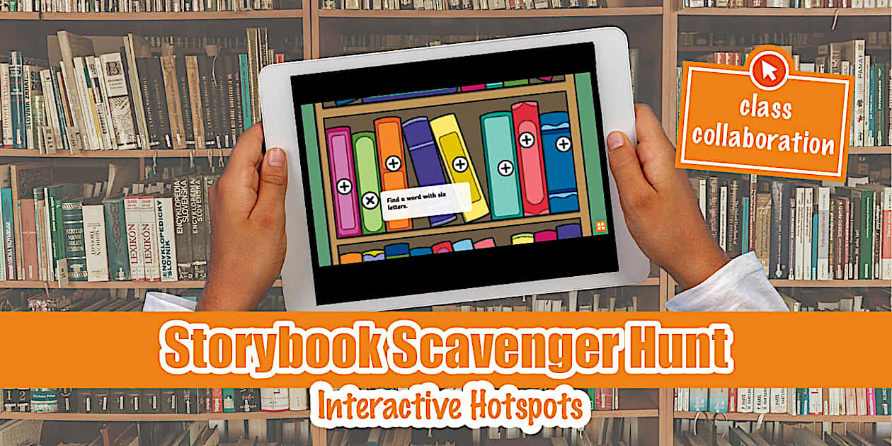 Storybook Scavenger Hunt Interactive Hotspot