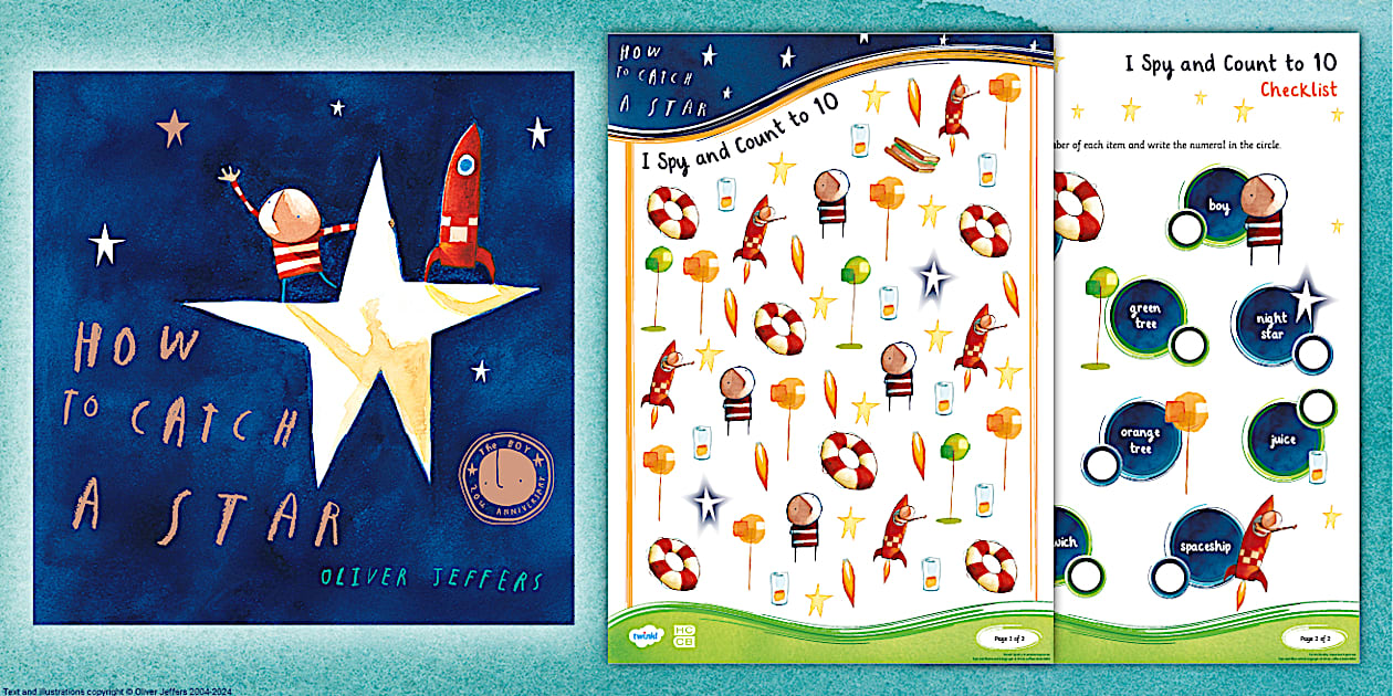 FREE! - 👉 How to Catch a Star: I Spy And Count to 10 Activity