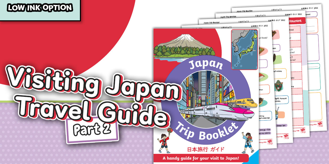 Visiting Japan Travel Guide｜Japanese Phrase Book｜Twinkl