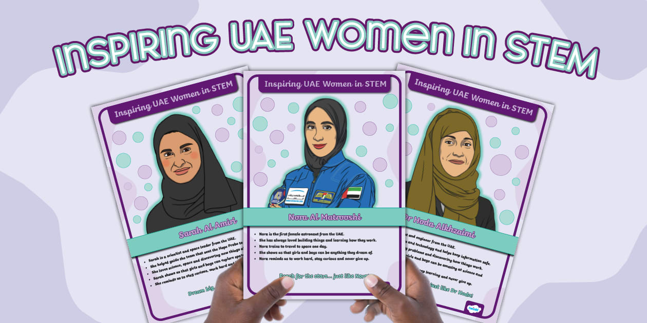 Women in STEM UAE Posters
