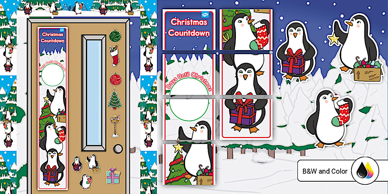 Christmas Classroom Door Decorating Pack | Twinkl - Twinkl