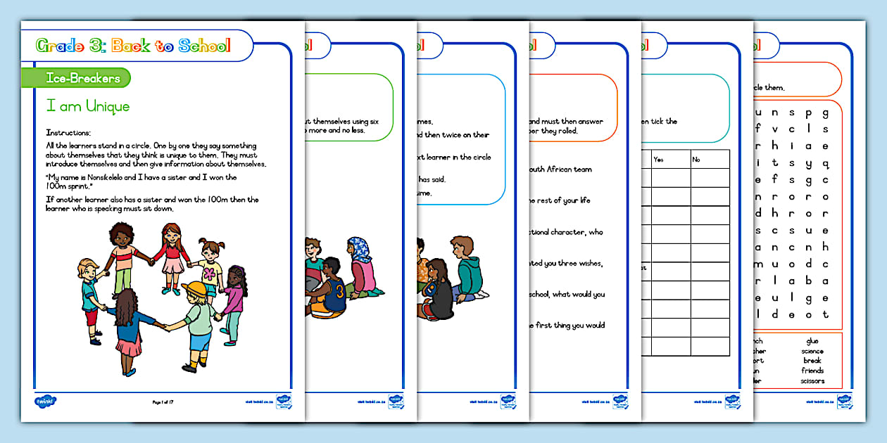 Back to School Grade 3 Pack (teacher made) - Twinkl