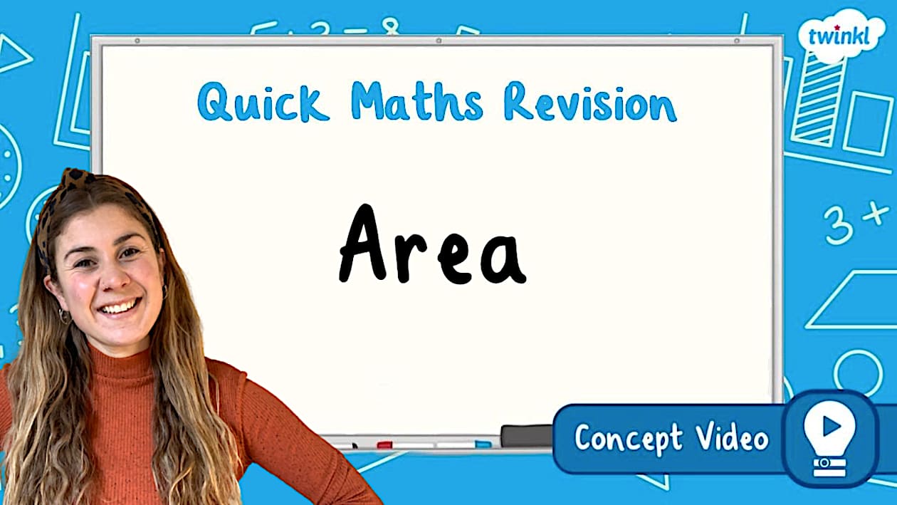 👉 Area | KS2 Maths Concept Video (teacher made) - Twinkl
