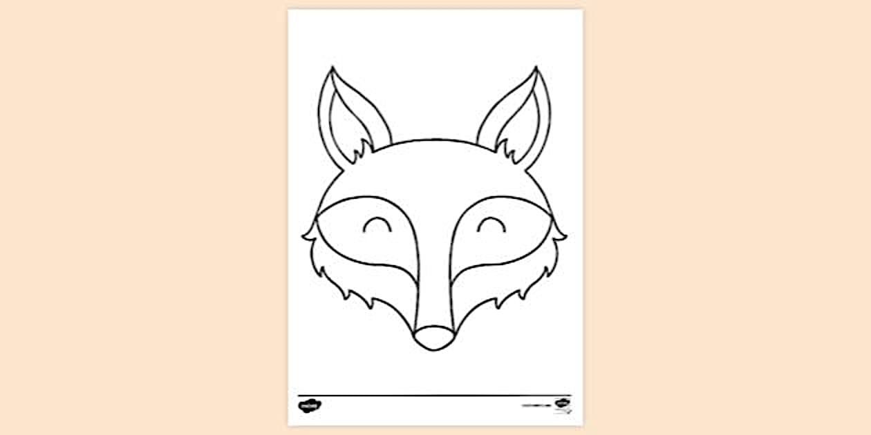 Cute Fox Colouring Pages | Colouring Sheets - Twinkl