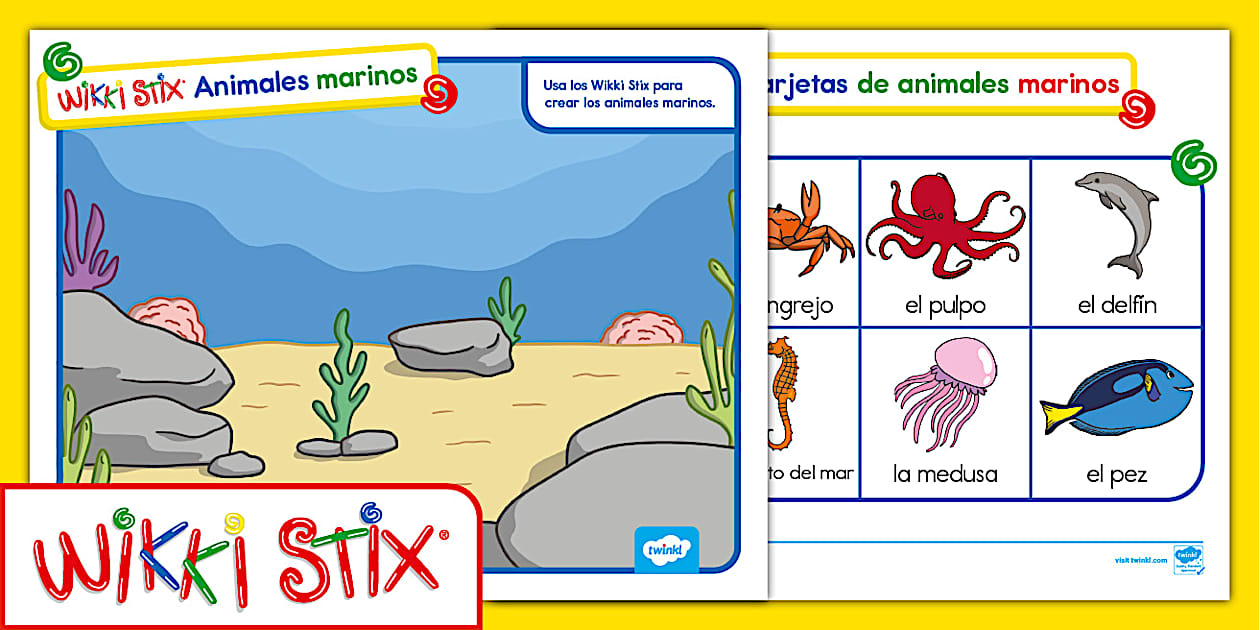 FREE! - Actividad sobre animales marinos | Twinkl USA