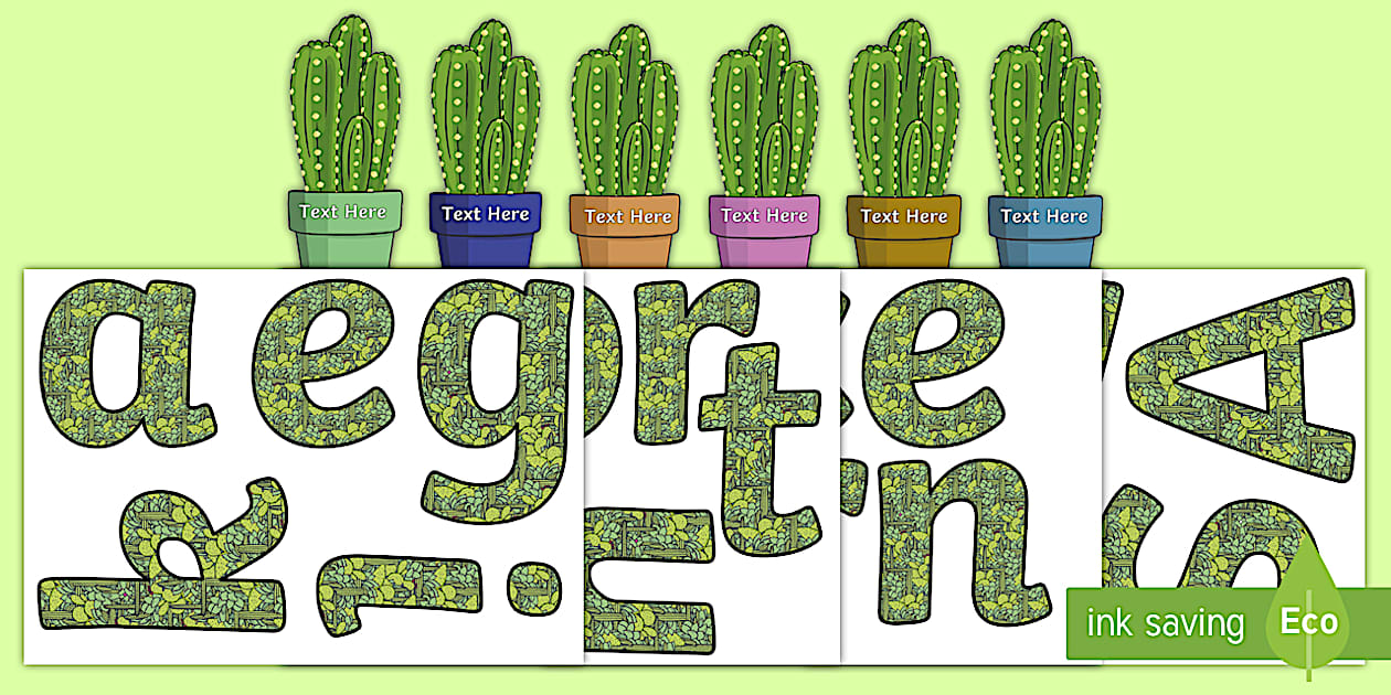Cactus Classroom Door Display Sign (teacher made) - Twinkl