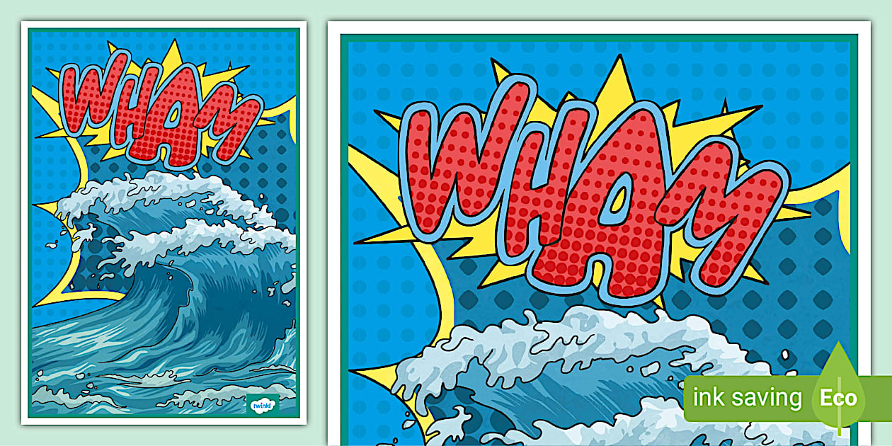 Sea Pop Art Display Poster