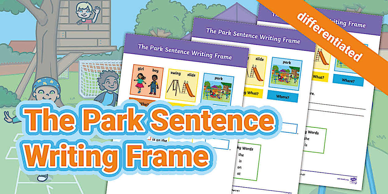 The Park Differentiated Sentence Writing Frame