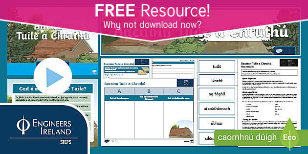 FREE! - Create a Flood Barrier Pack Gaeilge (Teacher-Made)