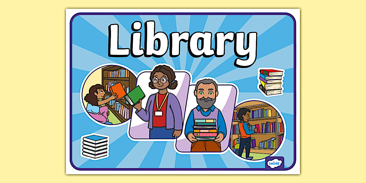 Library Display Poster (teacher made) - Twinkl