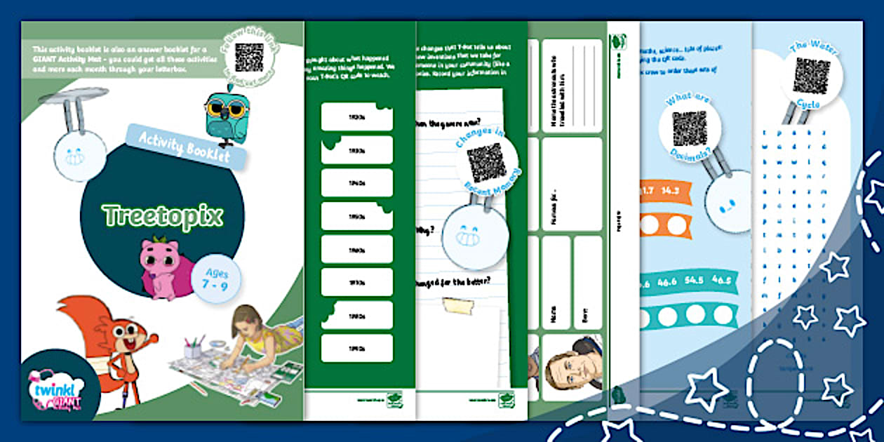 Twinkl Kids TV Activity Booklet 7 to 9 years - Twinkl