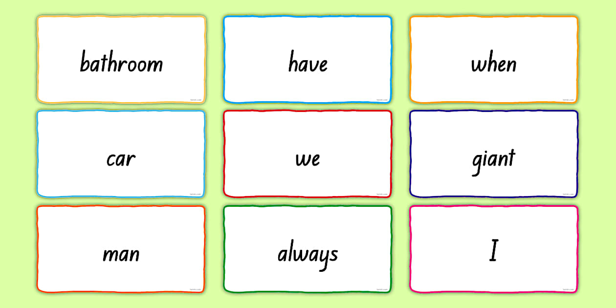 Editable New Zealand Magenta to Gold Sight Words on Bricks