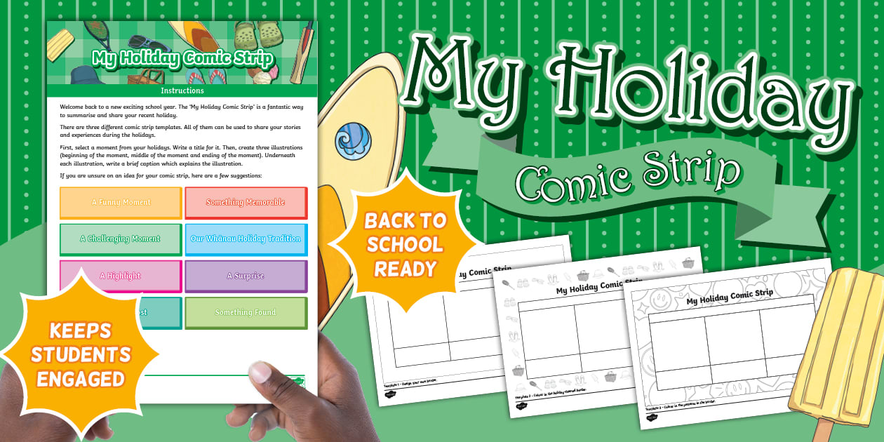 My Holiday Comic Strip