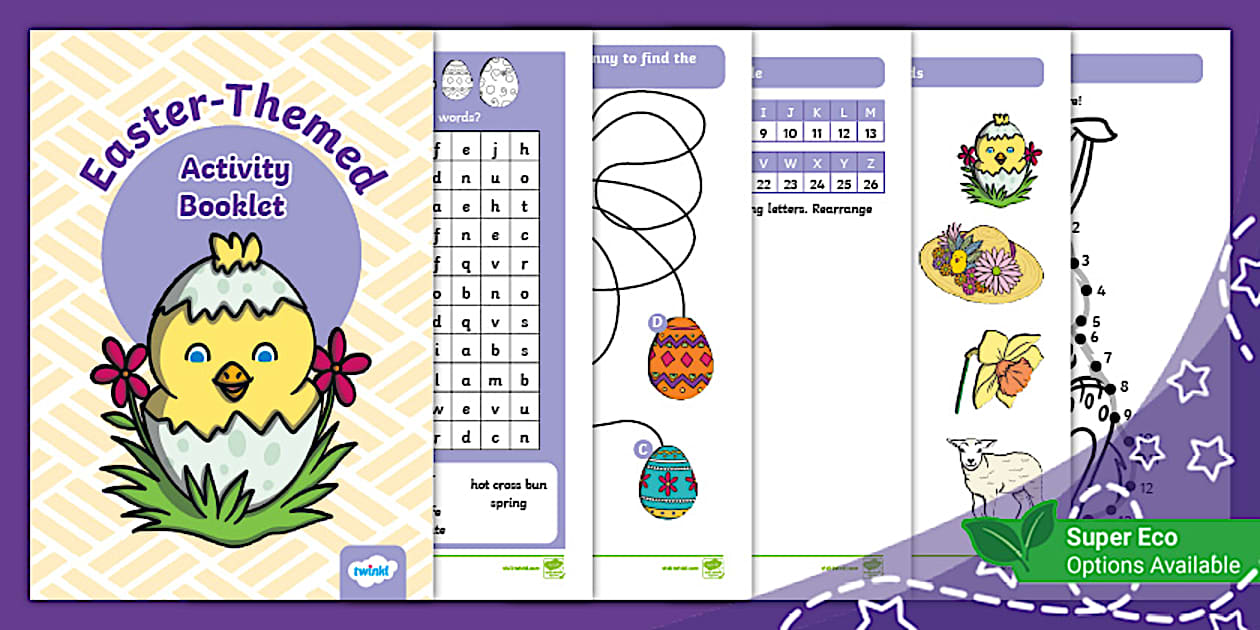 Easter-Themed Activity Booklet (teacher made) - Twinkl