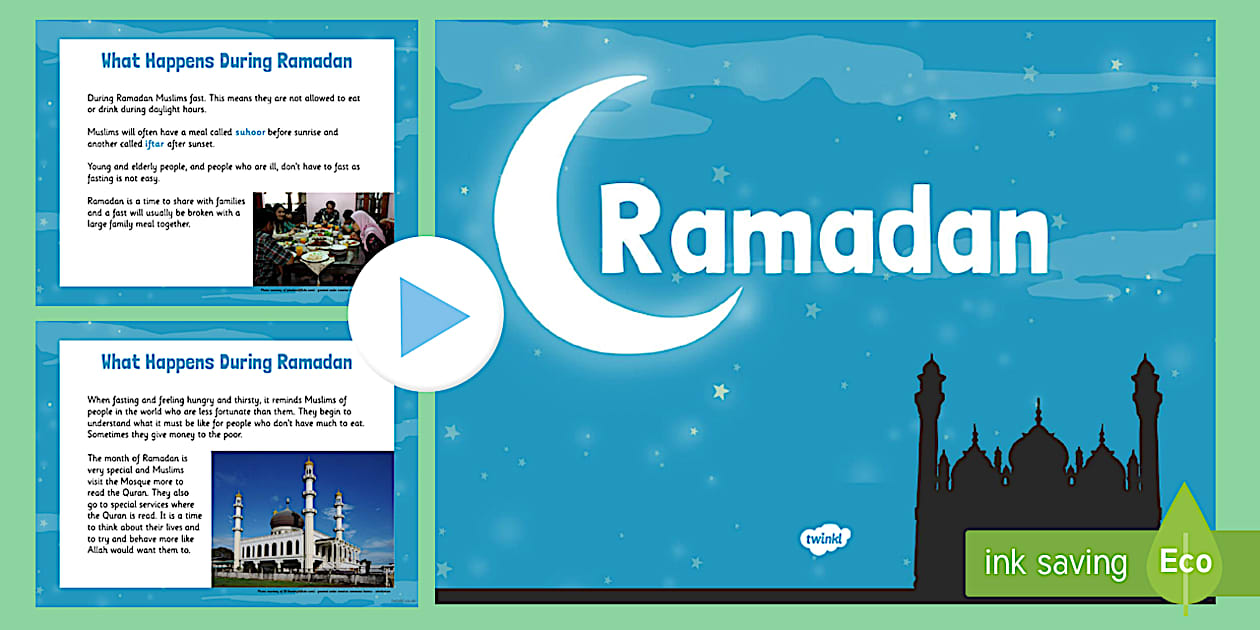 EYLF Ramadan Information PowerPoint (Teacher-Made) - Twinkl