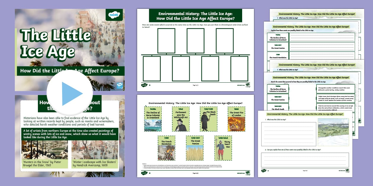 Environmental History: How Did the Little Ice Age Affect Europe ...