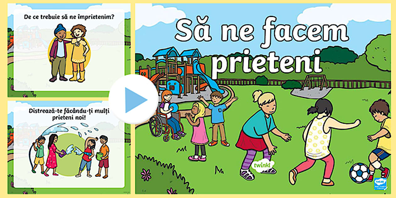 Să ne facem prieteni - Prezentare PowerPoint