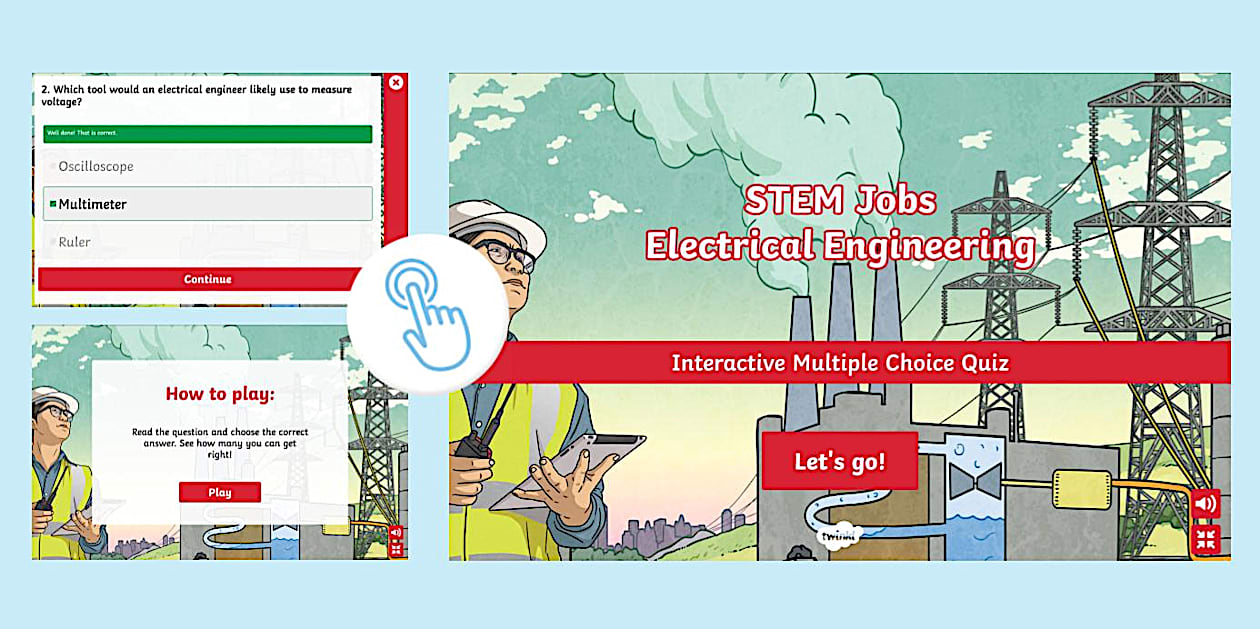 Electrical Engineering Interactive Multiple Choice Quiz