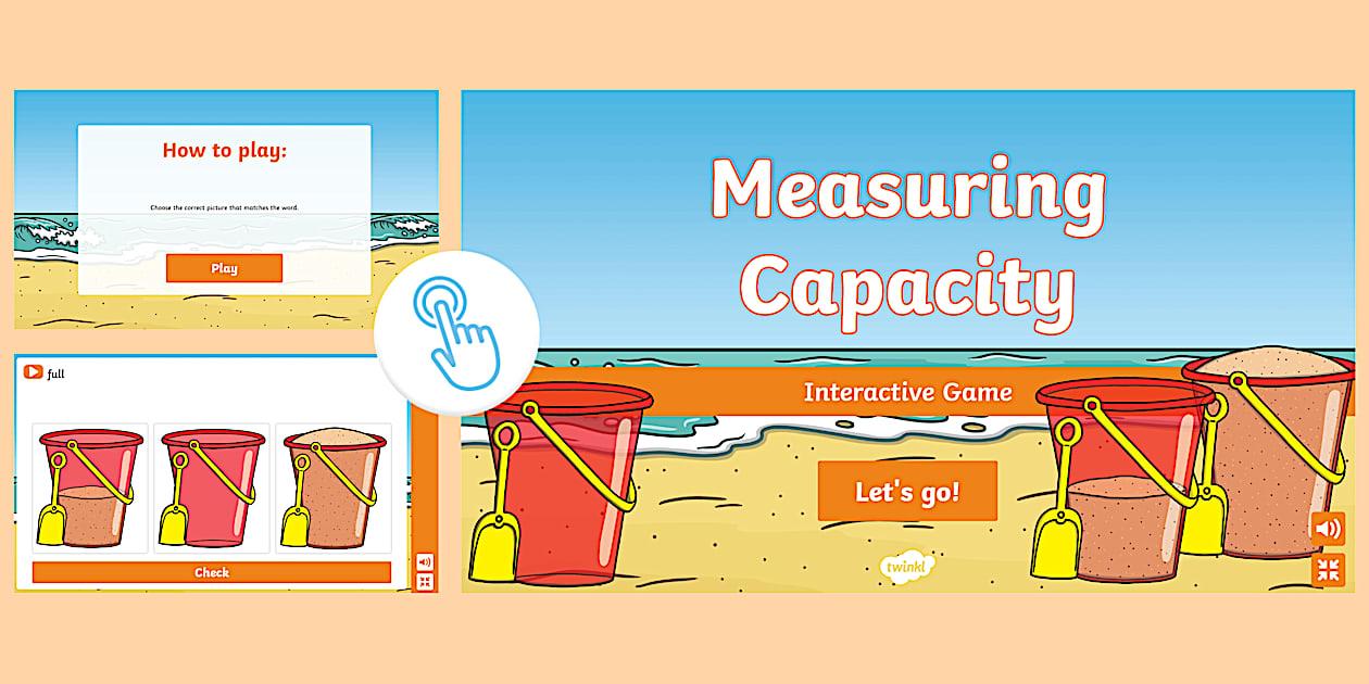 👉 EYFS Measuring Capacity Interactive Game | Twinkl