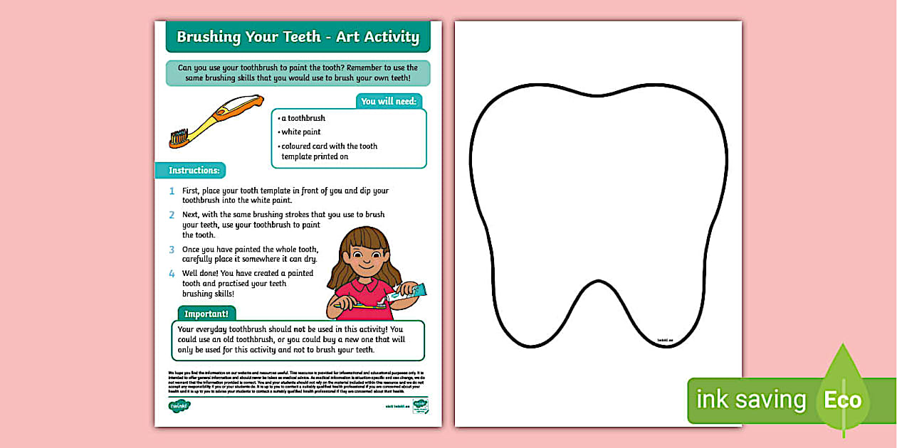UAE Brushing Teeth Activity (teacher made) - Twinkl