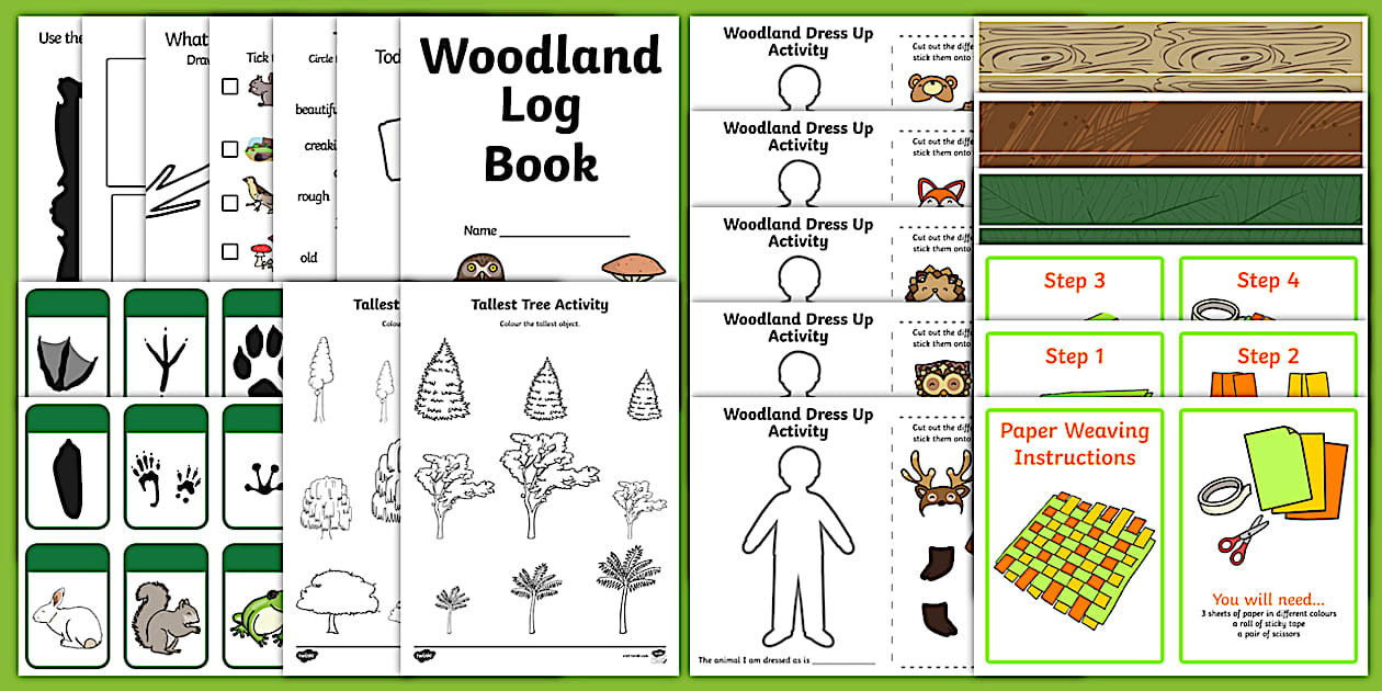 Forest and Woodland Activity Pack