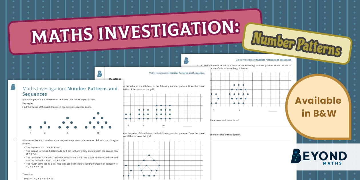 Maths Investigation: Number Patterns