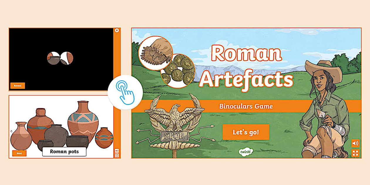 Roman Artefacts Interactive Binoculars Game (Teacher-Made)