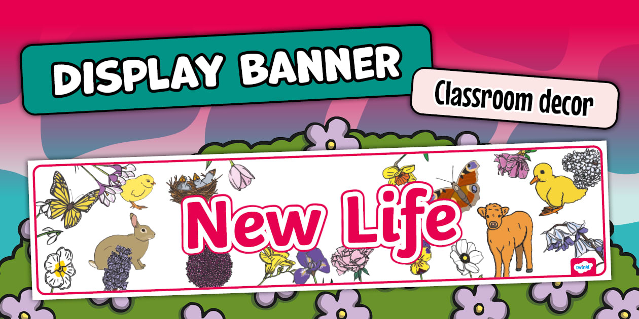 New Life Display Banner