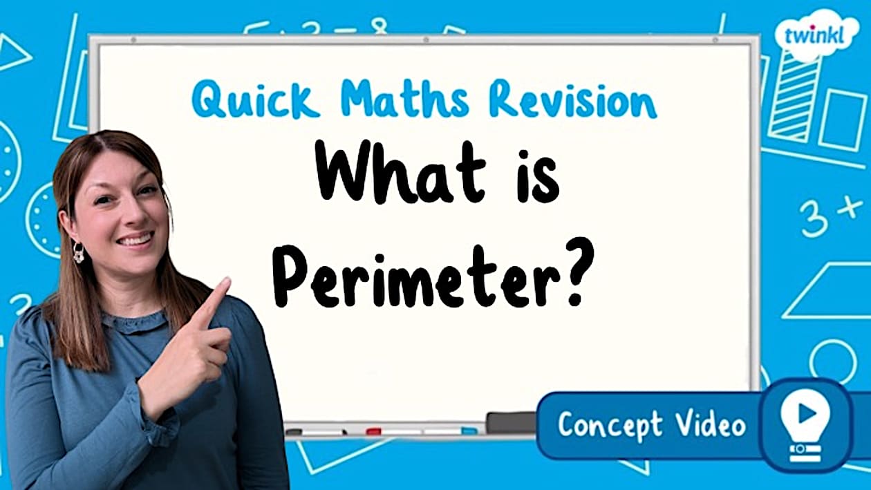 👉 What is Perimeter? | KS2 Maths Concept Video - Twinkl
