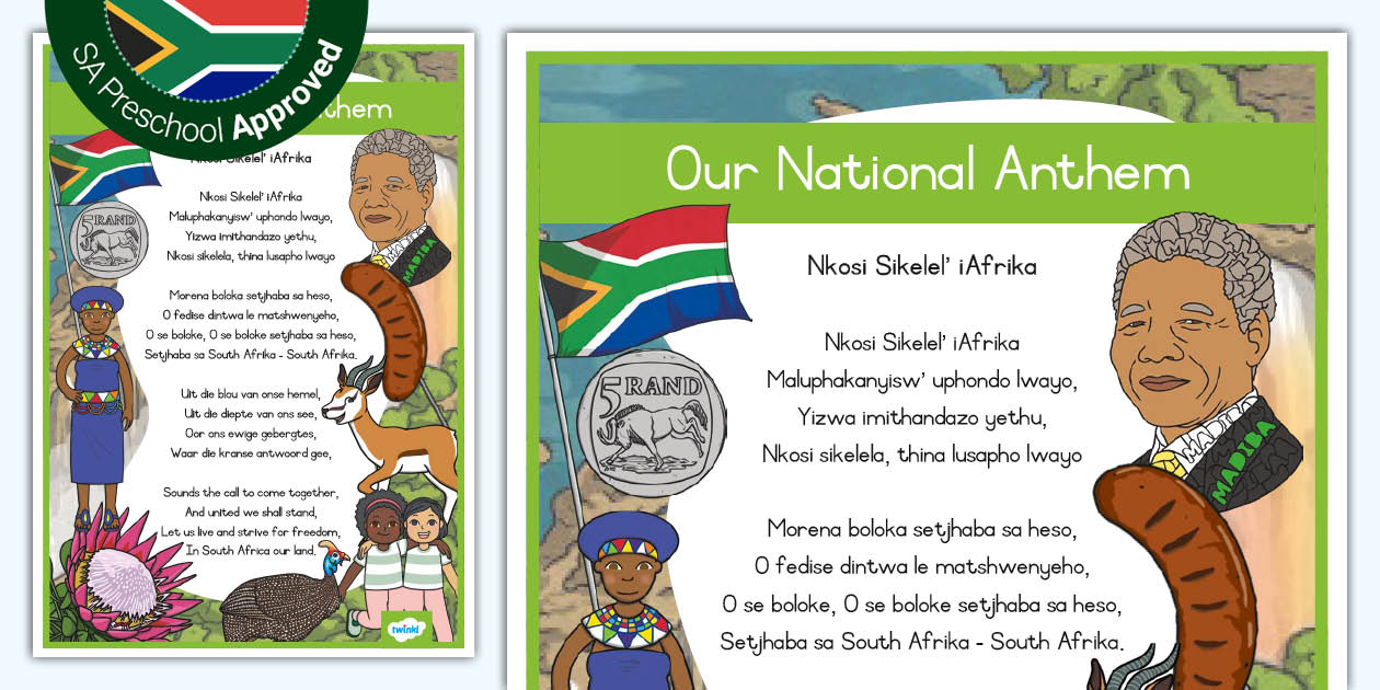 My Country: National Anthem Poster