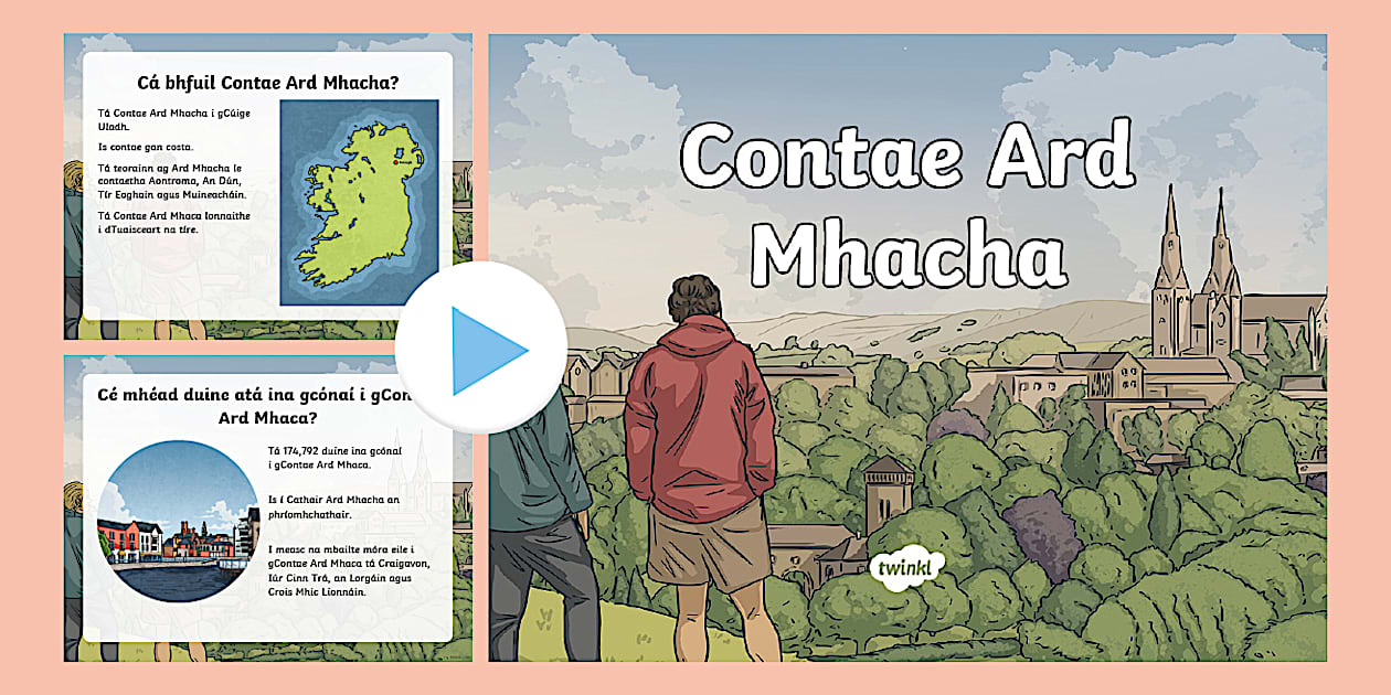Contae Ard Mhacha PowerPoint (teacher made) - Twinkl