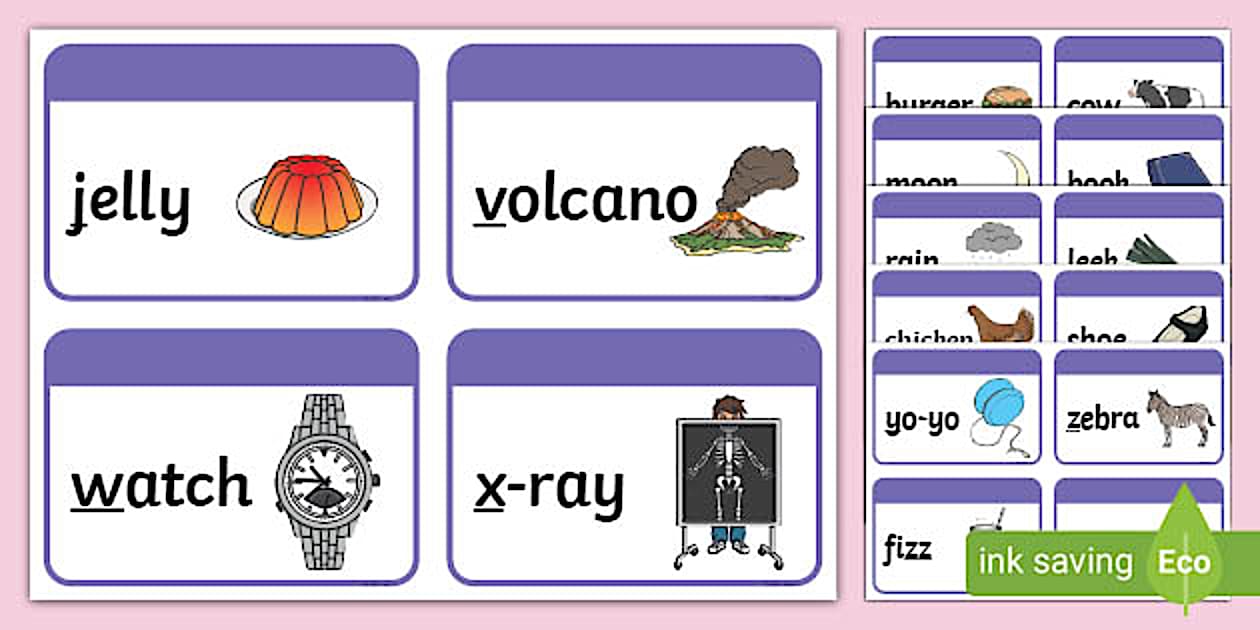 Phase 3 Noisy Word Cards (teacher made) - Twinkl