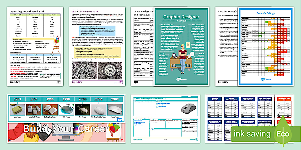 Free Art and Design and Technology Resource Pack | Beyond