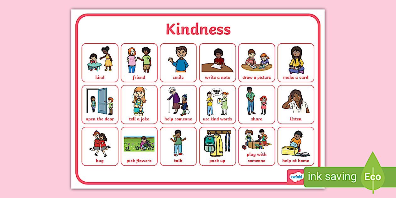 Kindness Word Mat | World Kindness Day | Twinkl - Twinkl