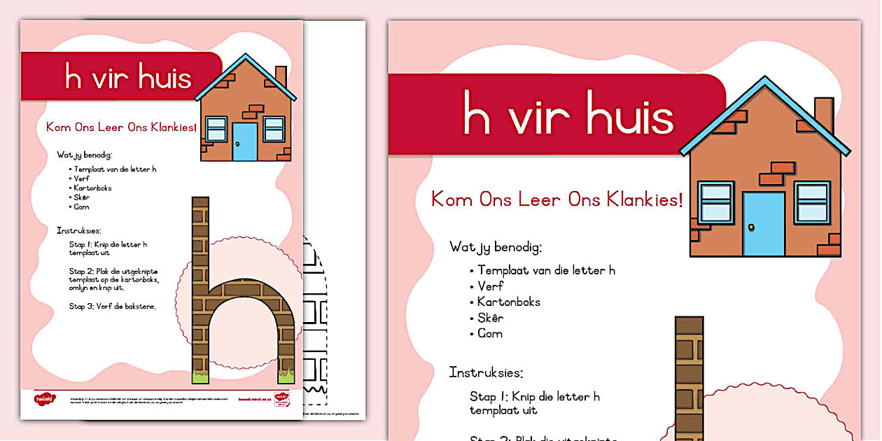 Graad R Klanke Sensoriese Klank Assosiasie h (teacher made)