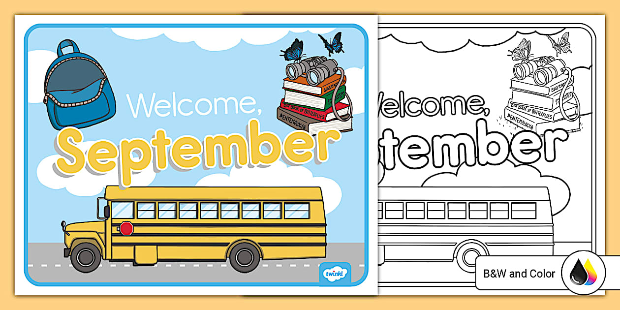 Welcome, September! Poster