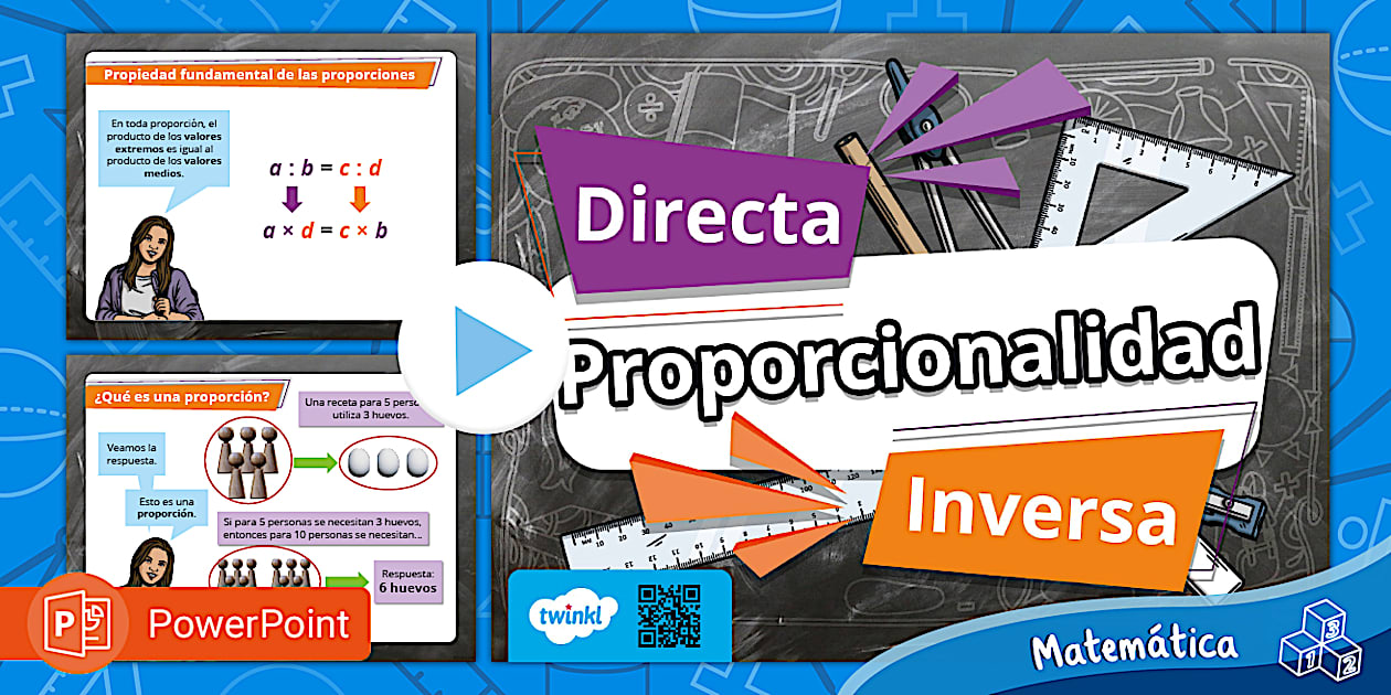 Proporcionalidad | PowerPoint | 7° básico | OA8 - Twinkl