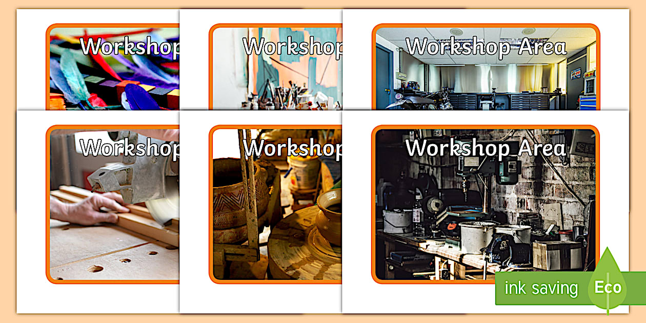 👉 Workshop Photos Display Pack (teacher made) - Twinkl